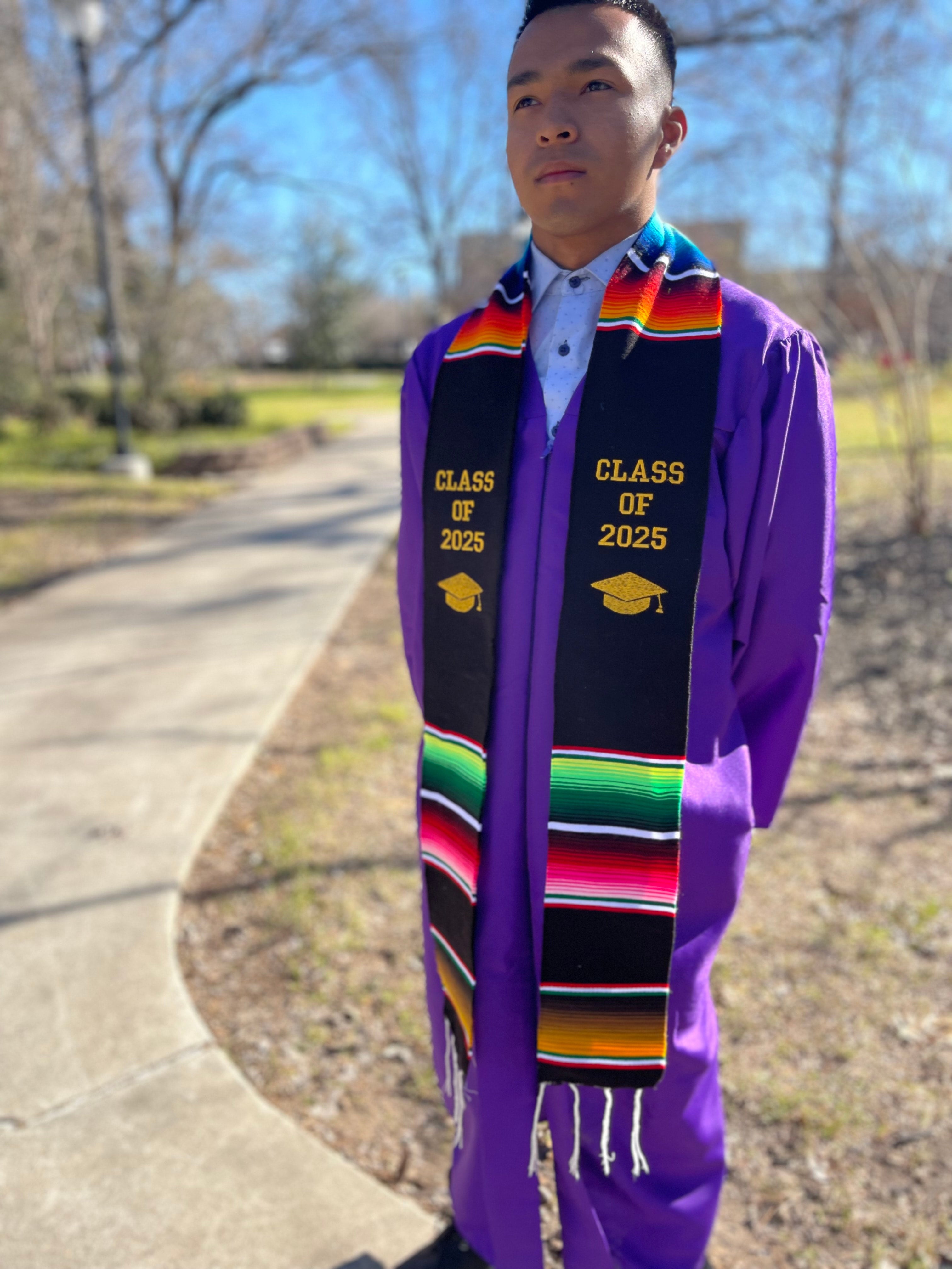 Black Classic Graduation Sash 2026 | M&B Tiny Shop
